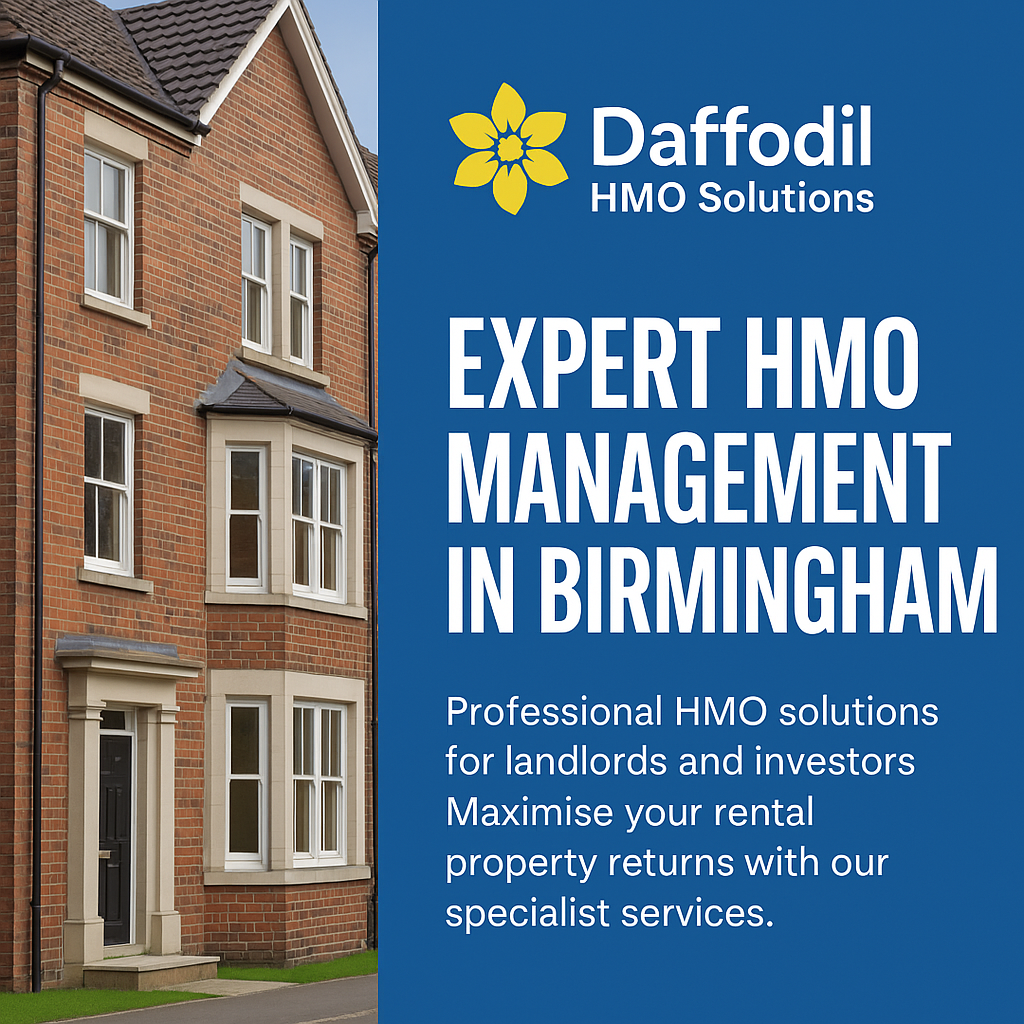 Daffodil HMO Solutions - Leading HMO Provider in Birmingham UK